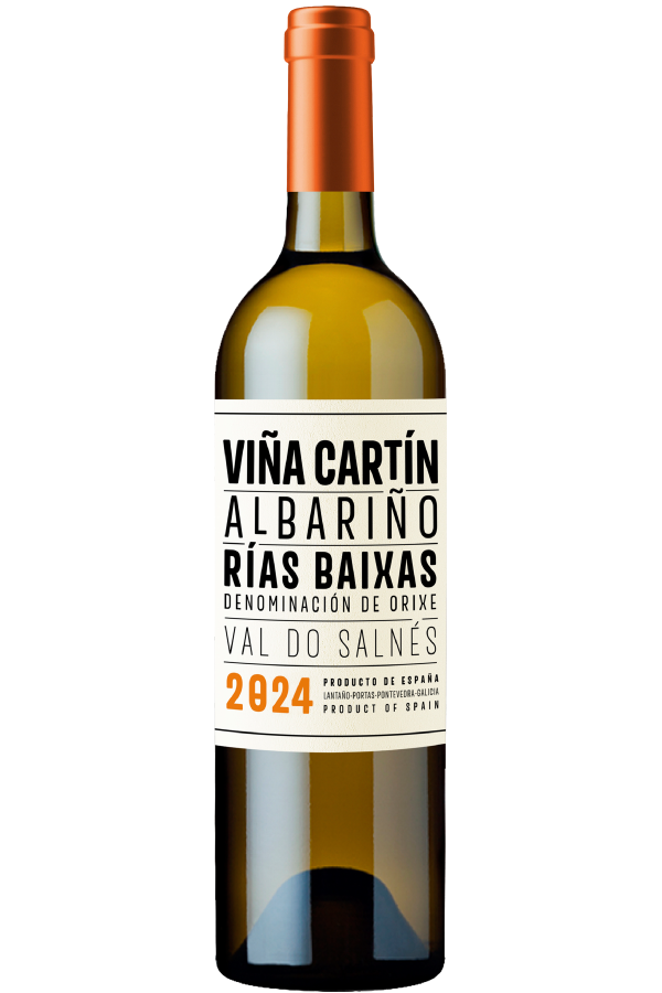 Albariño, Val do Salnés, Viña Cartín, Rías Baixas D.O., Galicia, Spain ...